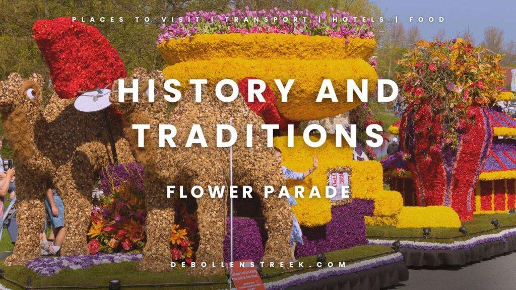 Flower Parade Route and Best Viewing Spots - de Bollenstreek